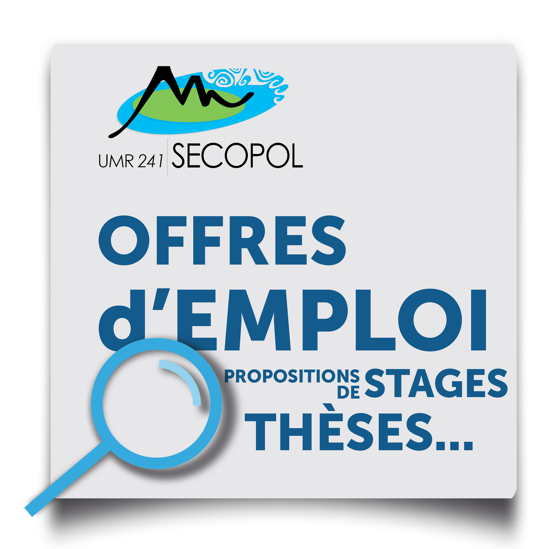 PROPOSITION DE STAGE DE MASTER 2 – 2024 Chimie - microbiologie - UMR-241 SECOPOL